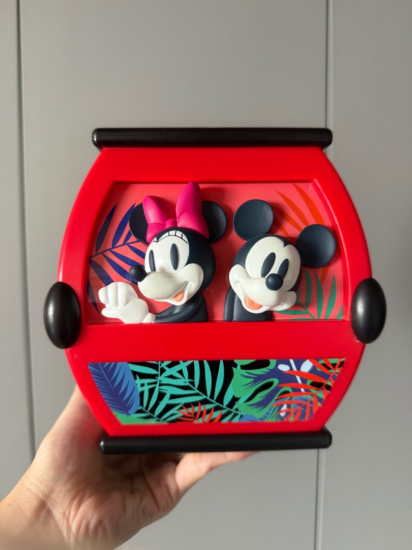 BN Singapore Cable Car exclusive Mickey and Minnie Cable Car buckets ...