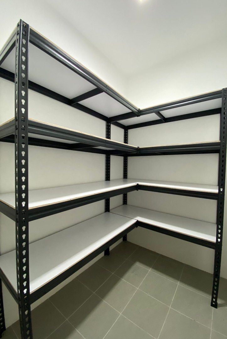 Boltless rack, Storeroom rack, Plywood rack, Full metal rack, L shape ...
