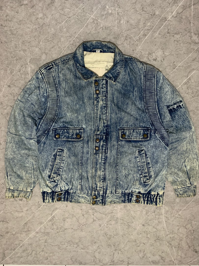 Bomber Bobson Acid Wash Vintage | Bobson Denim | Bobson Military Jacket ...