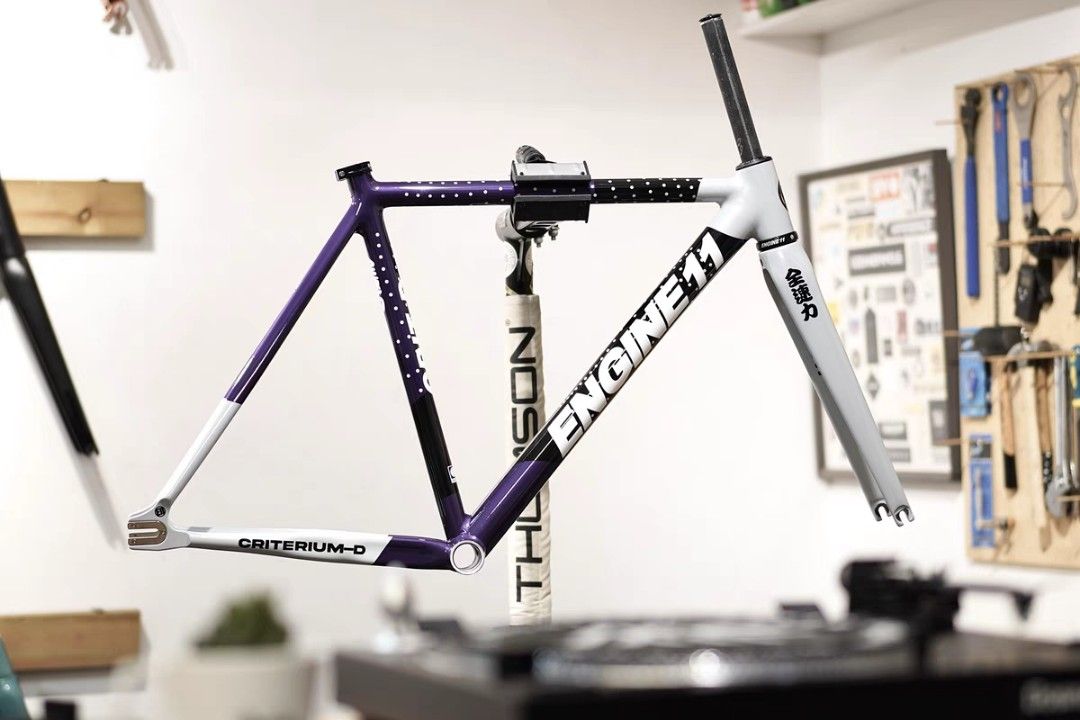 Brand new engine 11 2025 crit D neon charcoa frame frameset full bike ...