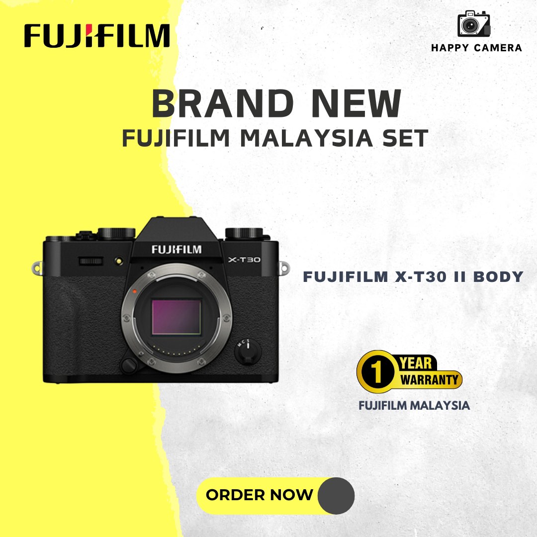 BRAND NEW FUJIFILM X-T30 II BODY (FUJIFILM MALAYSIA), Photography ...