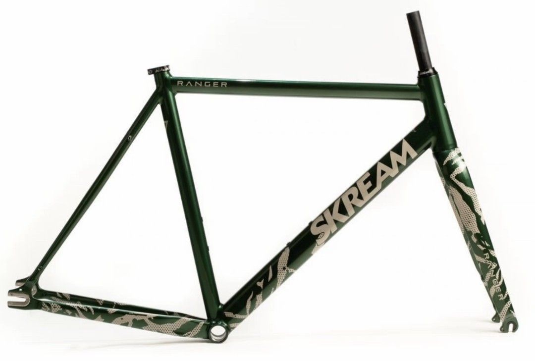 Brand new skream ranger green frame frameset fixie full bike, Sports ...