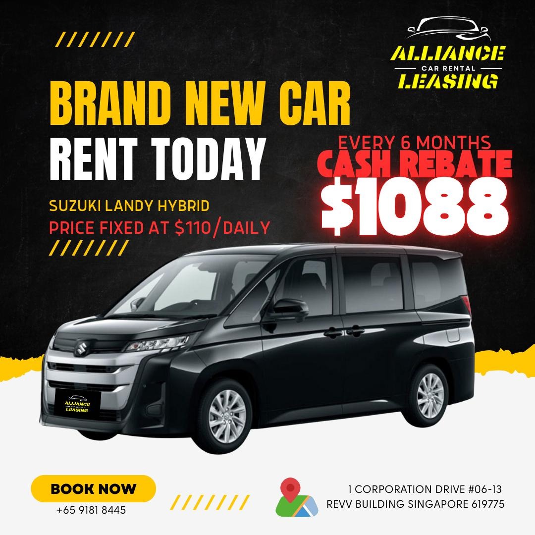BRAND NEW SUZUKI LANDY HYBRID FOR RENTAL, Cars, Car Rental on Carousell