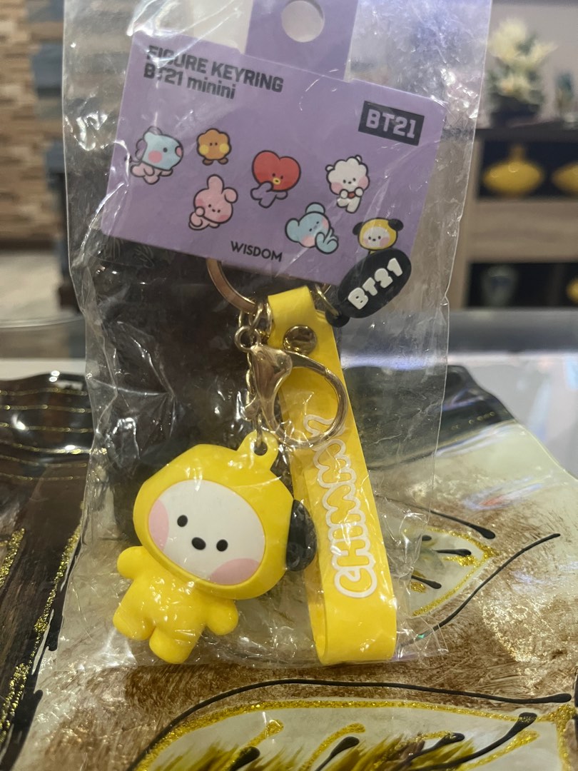 BT21 Minini Keyring Chimmy, Hobbies & Toys, Memorabilia & Collectibles, Fan Merchandise on Carousell