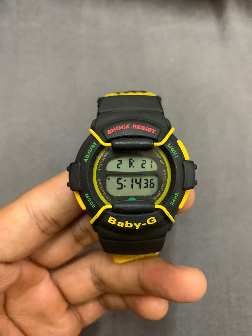 Casio Baby G Rastafarian Rasta BG 320 BG-320, Men's Fashion, Watches ...
