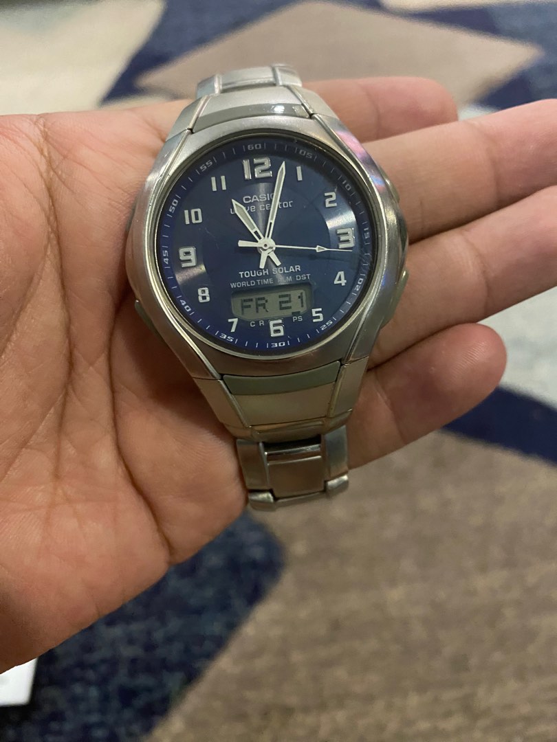 Casio wave ceptor, Men's Fashion, Watches & Accessories, Watches on ...
