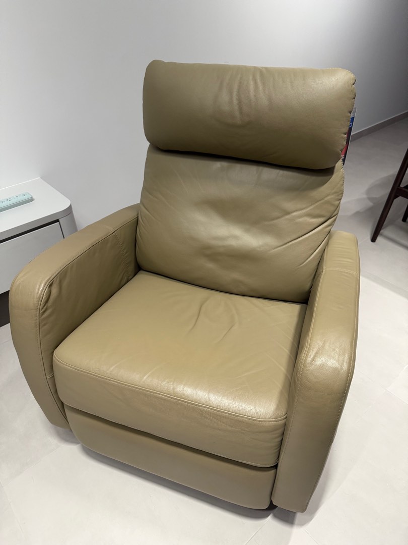 Cellini Recliner Sofa (Single seat), Furniture & Home Living, Furniture ...