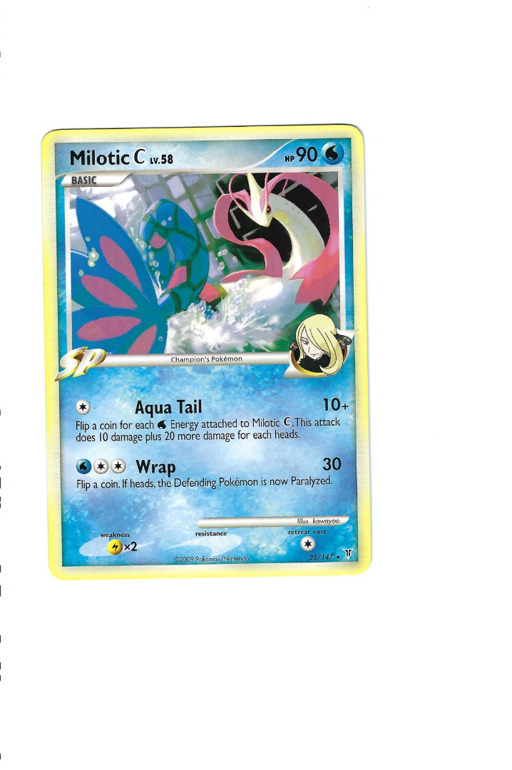 *Cheap Pokemon Card For Sale - Milotic C - 35/147 - Rare *, Hobbies ...