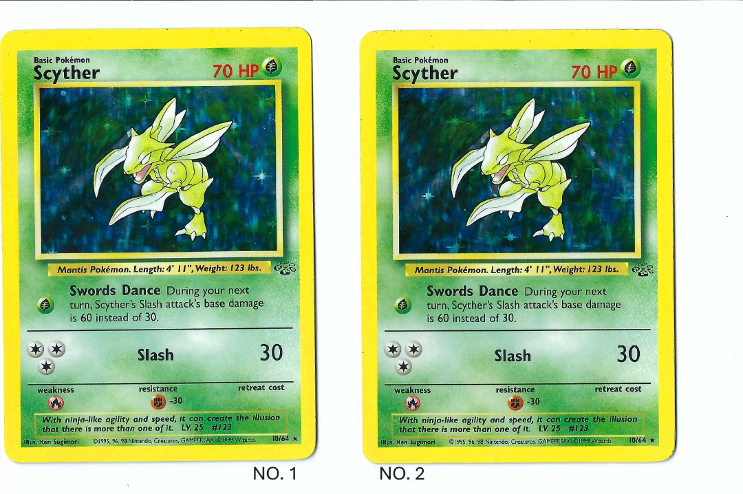 *Cheap Pokemon Card For Sale - Scyther - 10/64 - Holo Unlimited ...