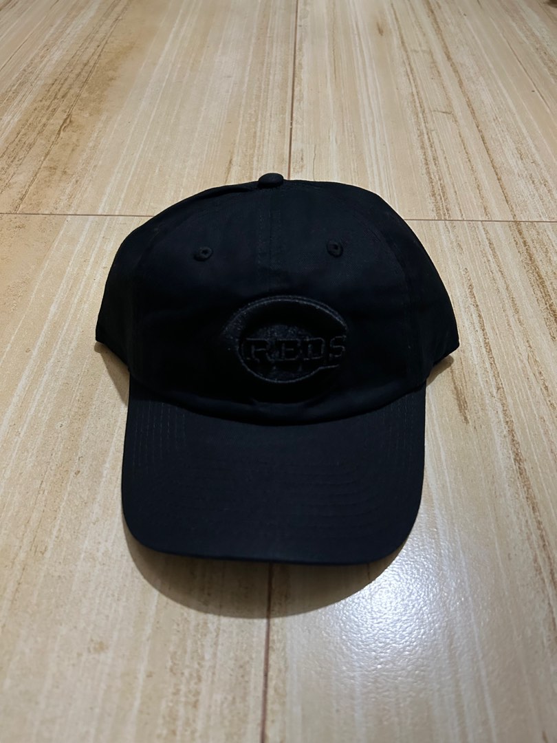 CINCINNATI REDS TRIPLE BLACK MLB CAP, Men's Fashion, Watches ...