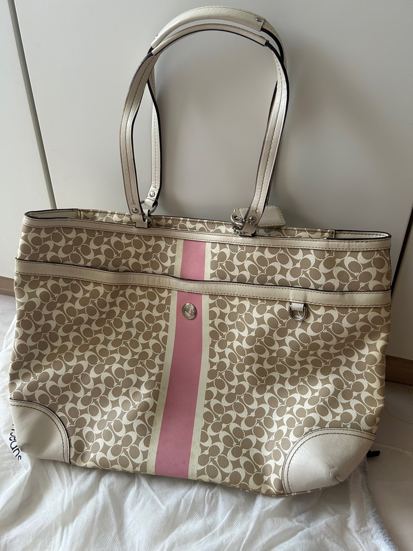 Classic coach pvc leather mummy’s bag, Luxury, Bags & Wallets on Carousell
