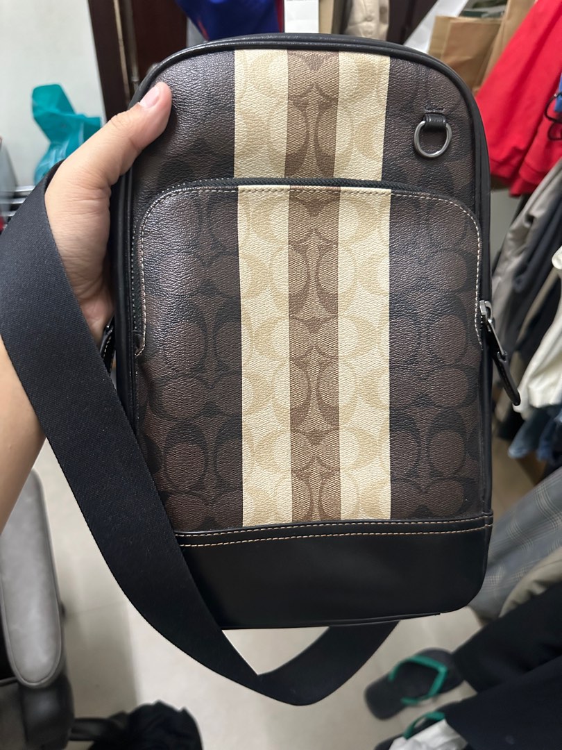 Coach Sling Bag, Men's Fashion, Bags, Sling Bags on Carousell