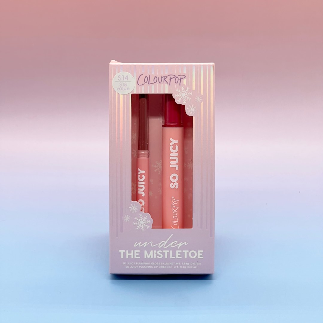 Colourpop Under the Mistletoe Lip Liner & Gloss Kit, Beauty & Personal ...