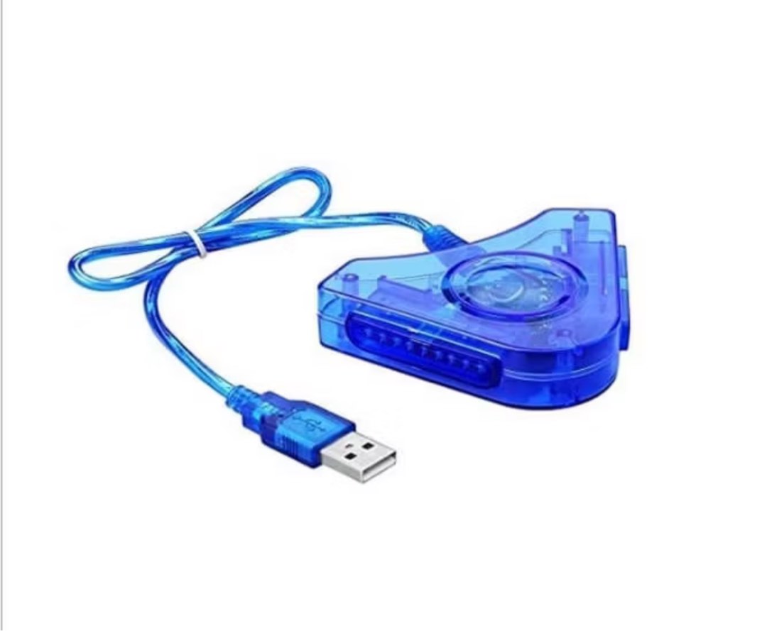 Converter USB Stik PS2 To USB 2 Cabang Double Stik Original 100%, Video ...