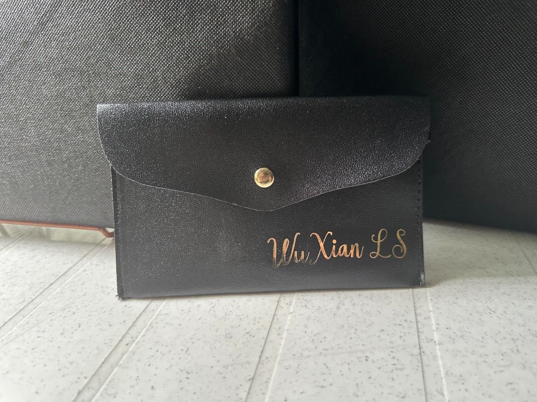 Customized Gift Hari Raya Green packet organiser organizer pouch money ...