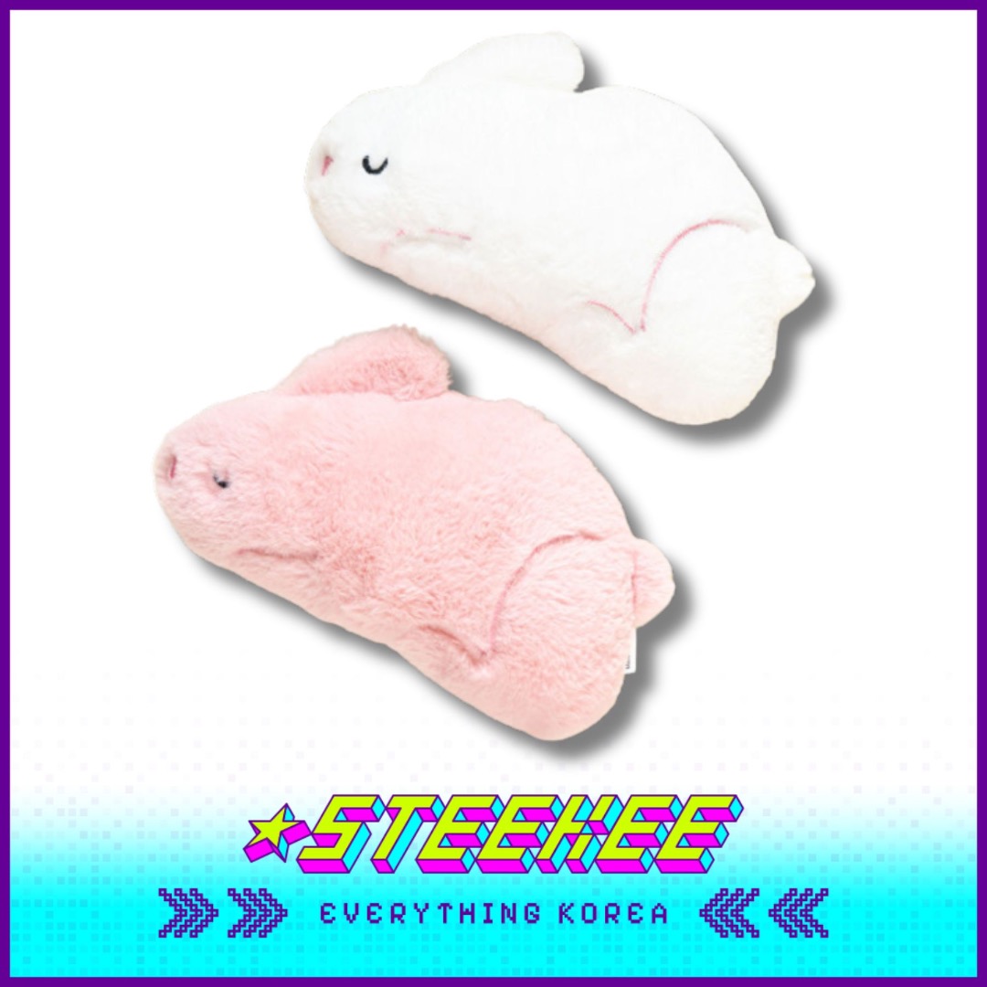 Daiso Flat Baby Rabbit Soft Comfort Plush Toys Kids by Steekee Korea ...