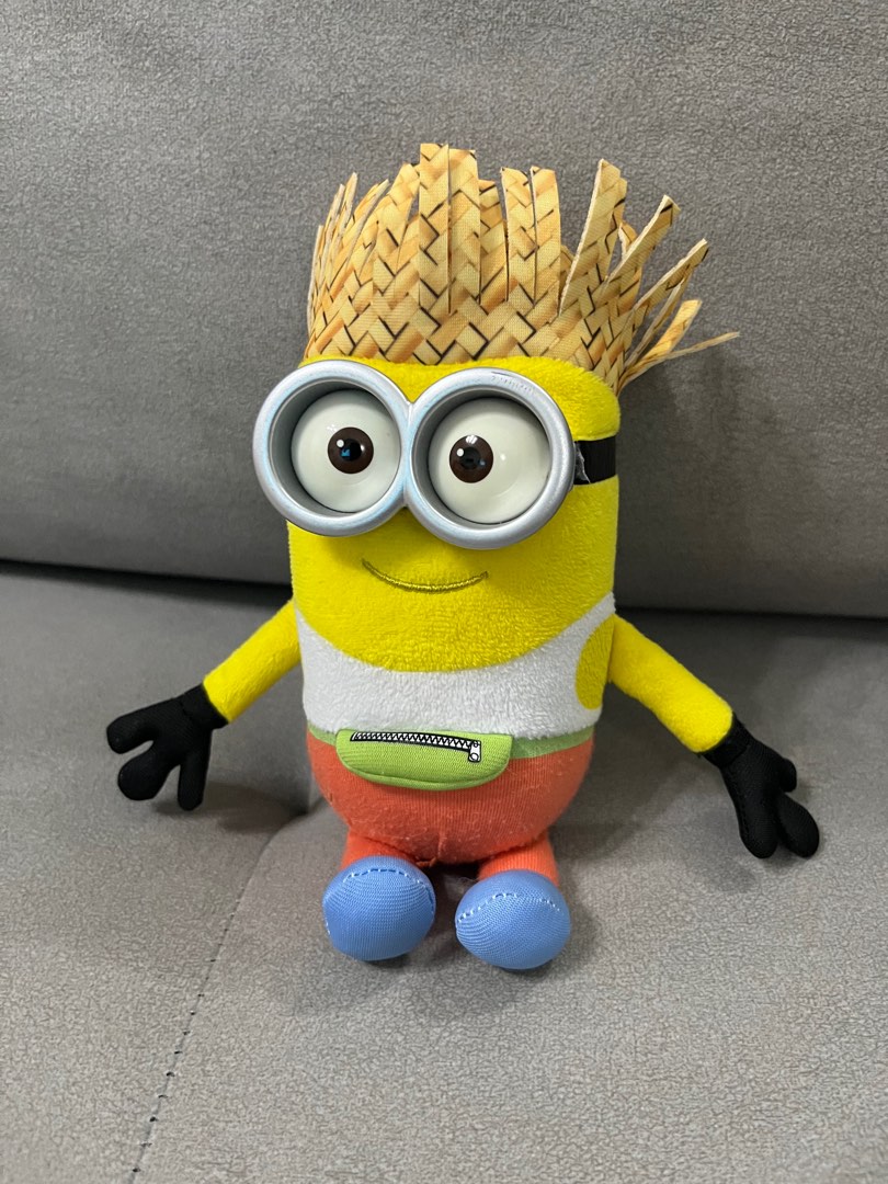 DESPICABLE ME 3 DAVE MINION TY BEANIE BABIES HAWAIIAN THEME PLUSH ...