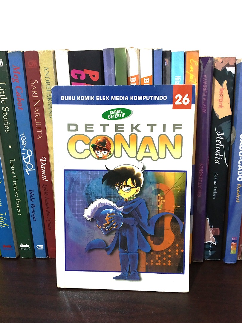 Detektif Conan 26 - Aoyama Gosho, Buku & Alat Tulis, Komik dan Manga di Carousell
