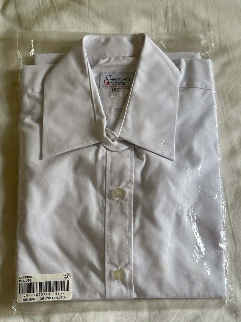 Dunman High JC blouse, Women's Fashion, Tops, Blouses on Carousell