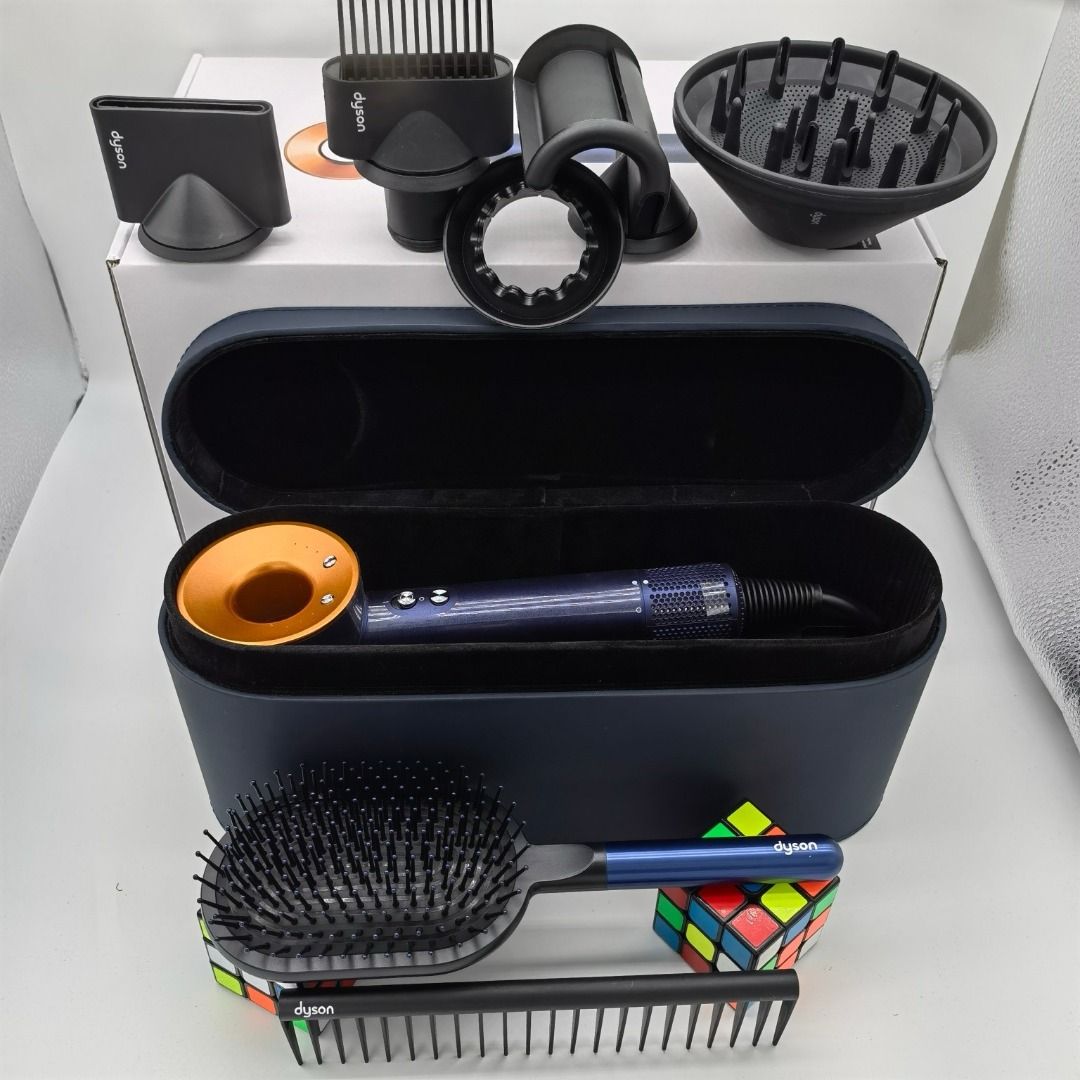 Dyson hair dryer HD08 eighth generation (Prussian Blue Gift Box ...