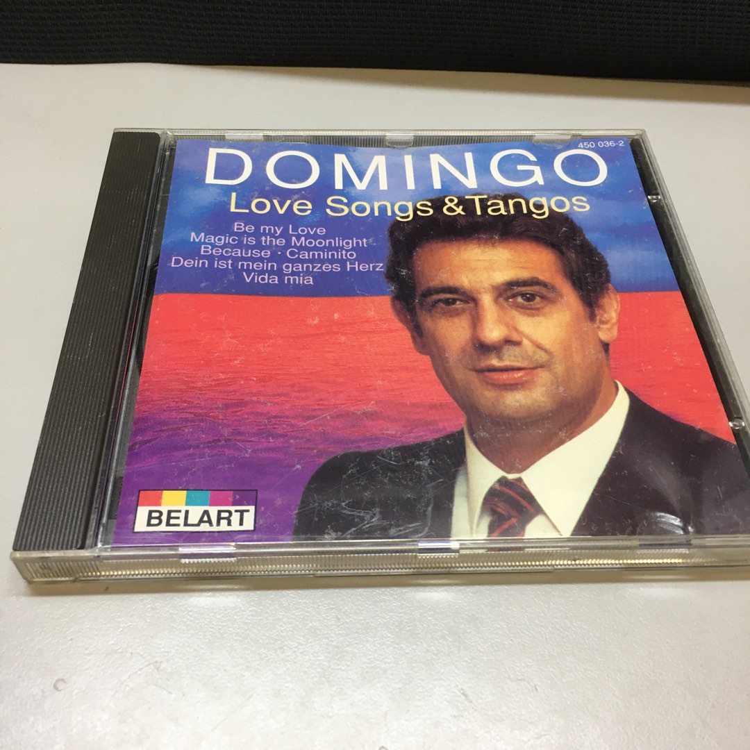 (Eng CD) Domingo - love songs and Tangos, Hobbies & Toys, Music & Media ...