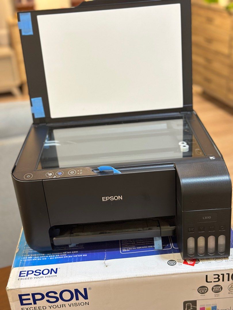 Epson L3110 All-in-One Color Ink Tank Printer (Print/Scan/Copy ...