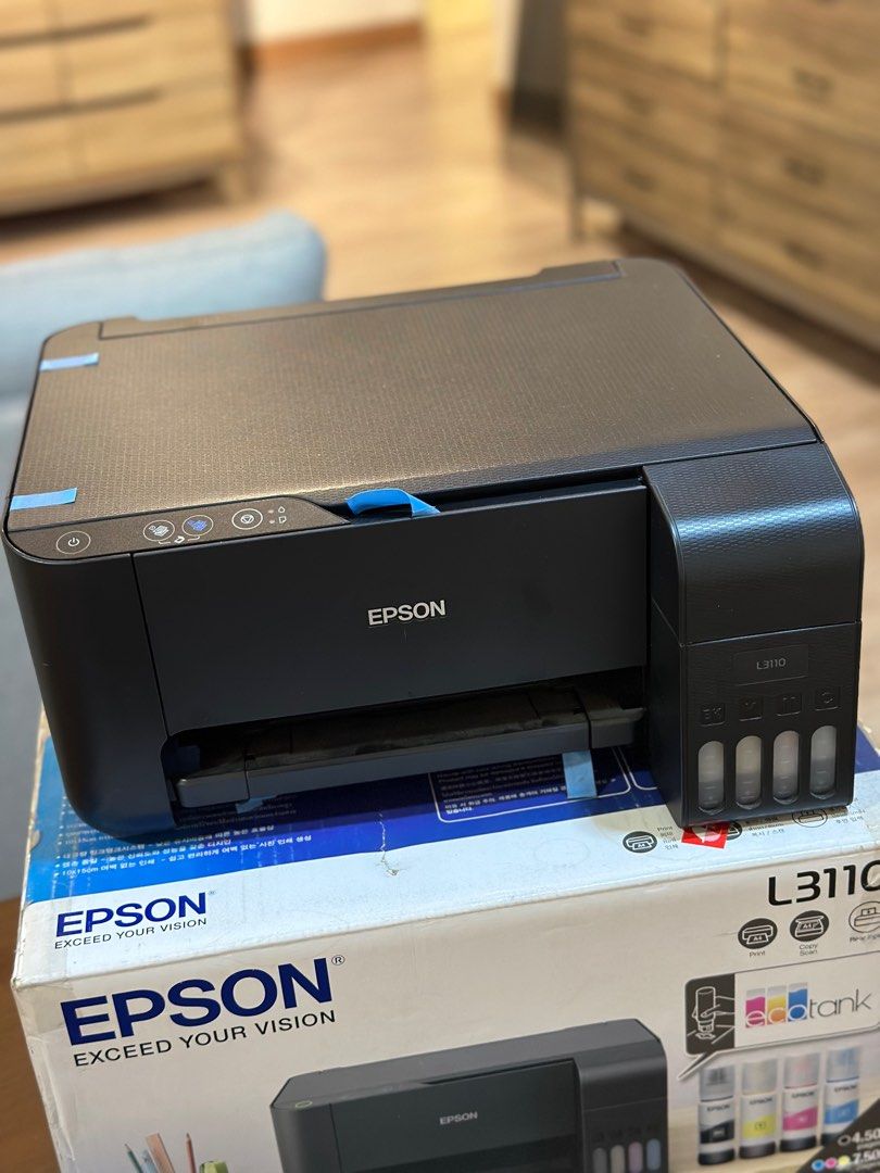 Epson L3110 All-in-One Color Ink Tank Printer (Print/Scan/Copy ...