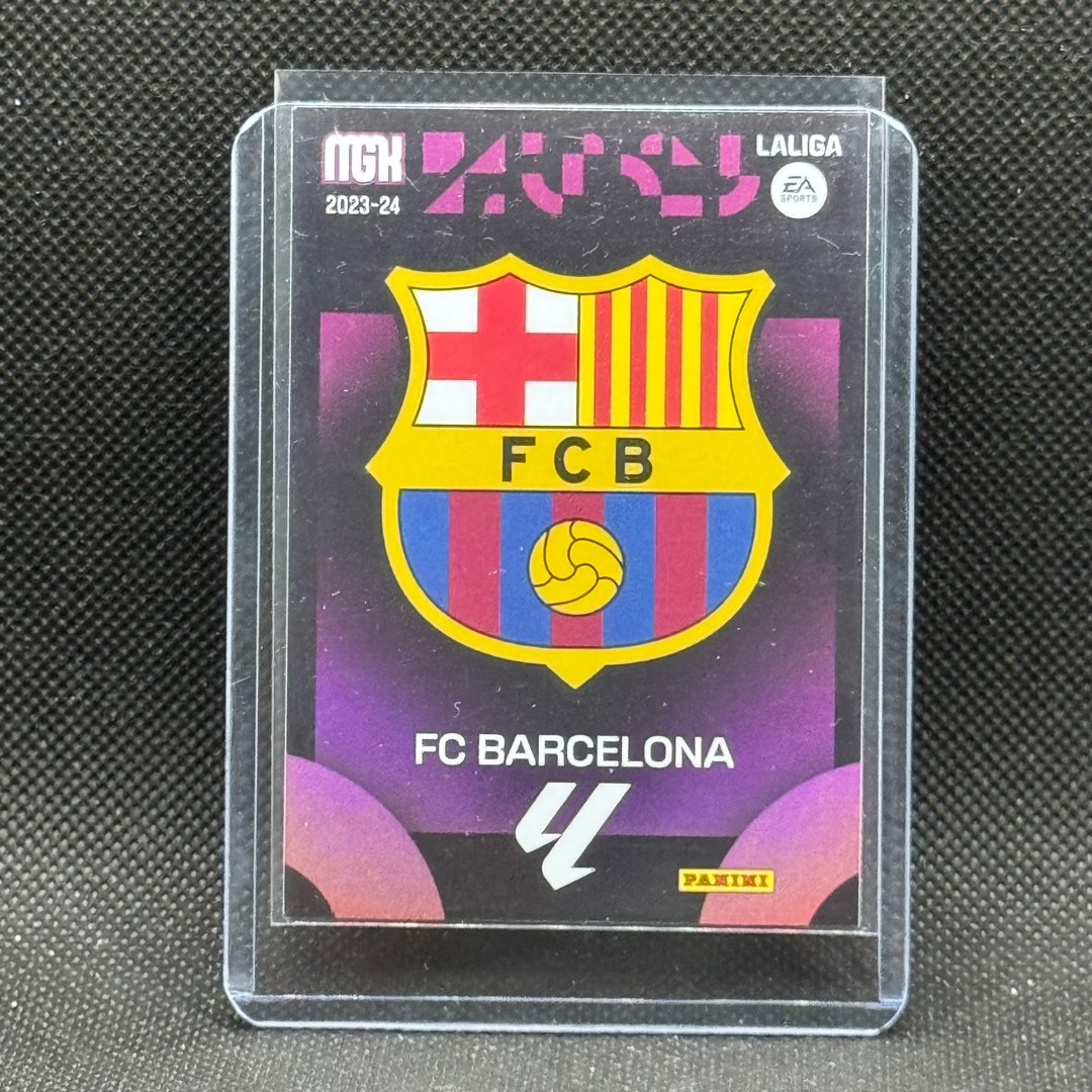 FC Barcelona Escudo Shield 2023 2023-24 Panini Megacracks La Liga #91 ...