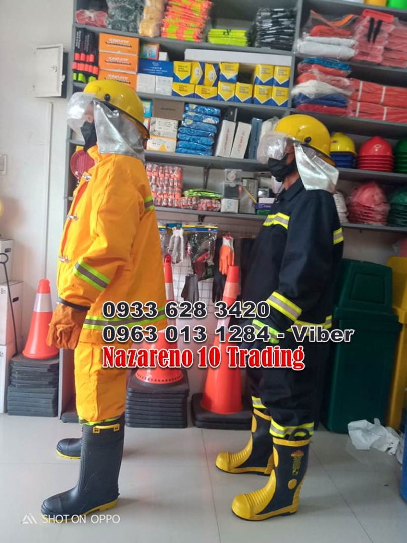 Fireman suit with Reflector, Looking For on Carousell