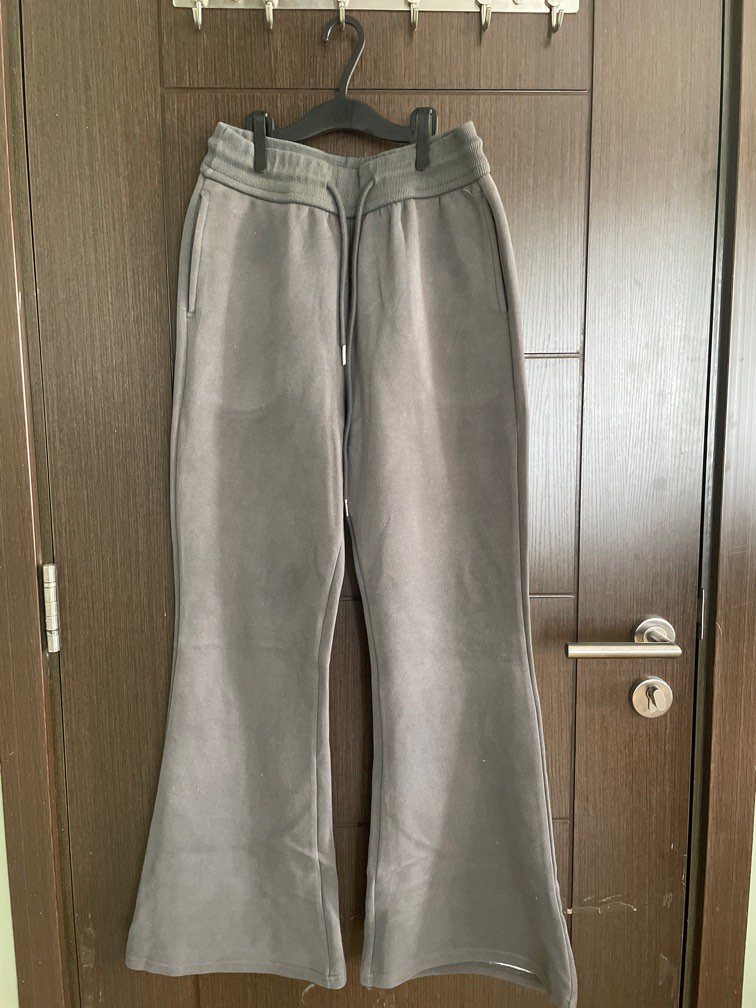 Flared Jogging Pants, Women's Fashion, Bottoms, Other Bottoms on Carousell