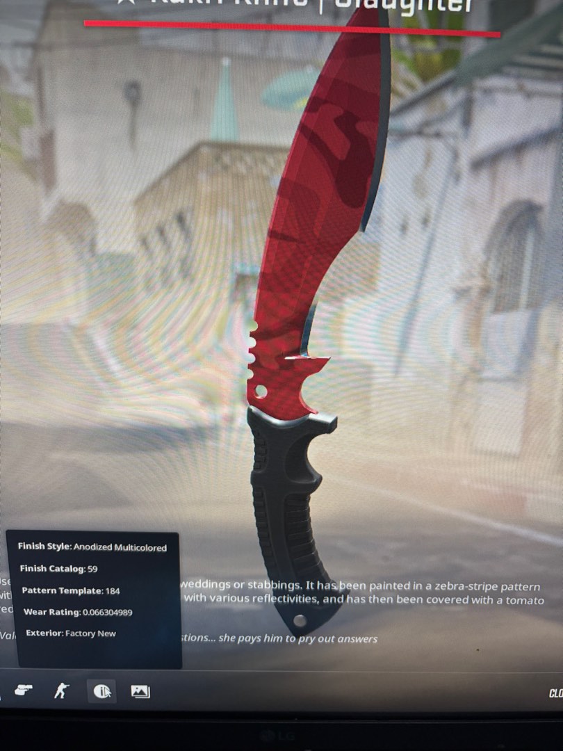 FN Kukri knife slaughter CS2/CSGO, Video Gaming, Gaming Accessories, In ...