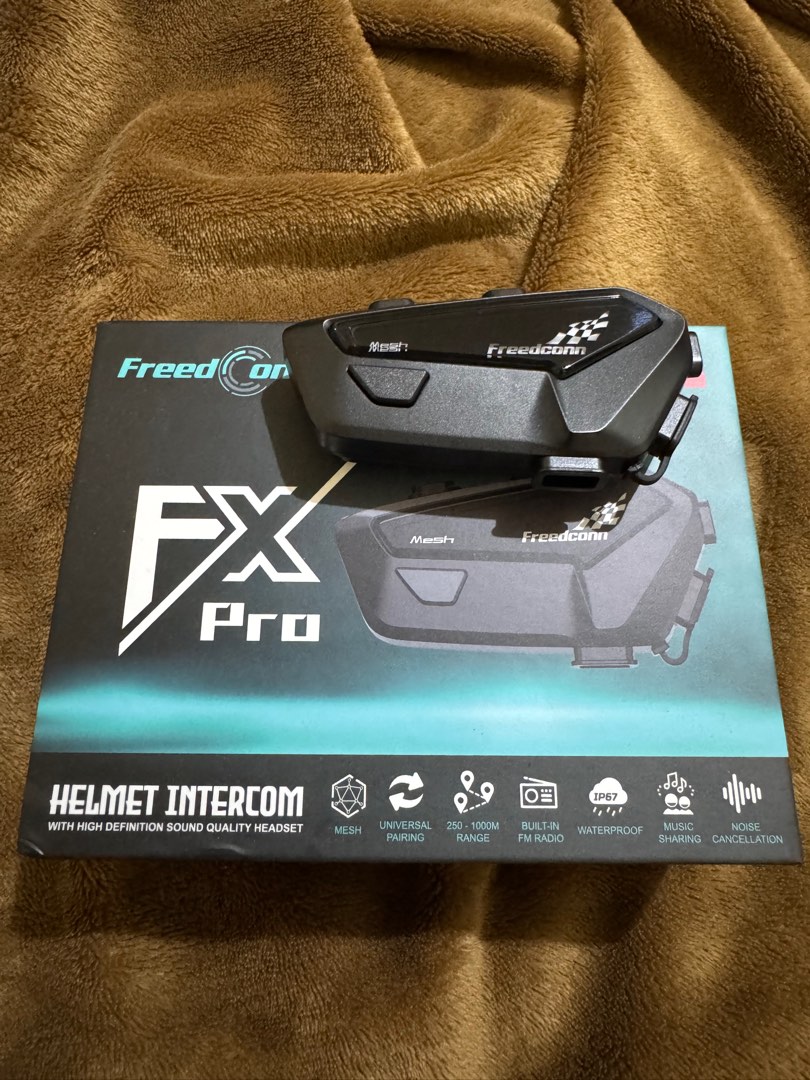 FreedConn FX Pro Mesh Intercom, Audio, Portable Audio Accessories on ...