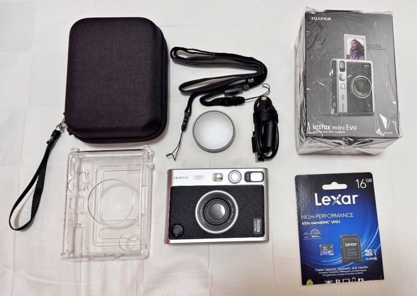 Fujifilm instax mini evo RUSH, Photography, Cameras on Carousell