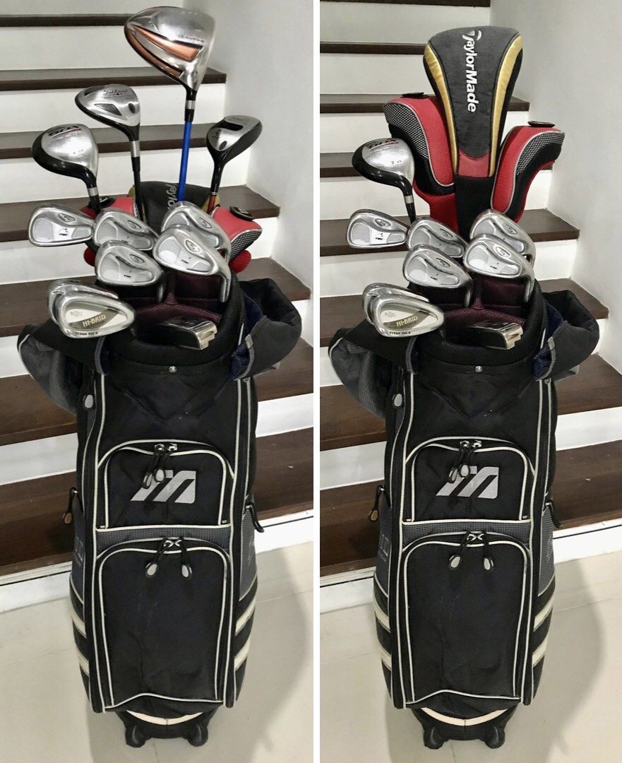 Golf Full Set, TaylorMade. Driver Actworks Hype Blaze, Iron TaylorMade ...