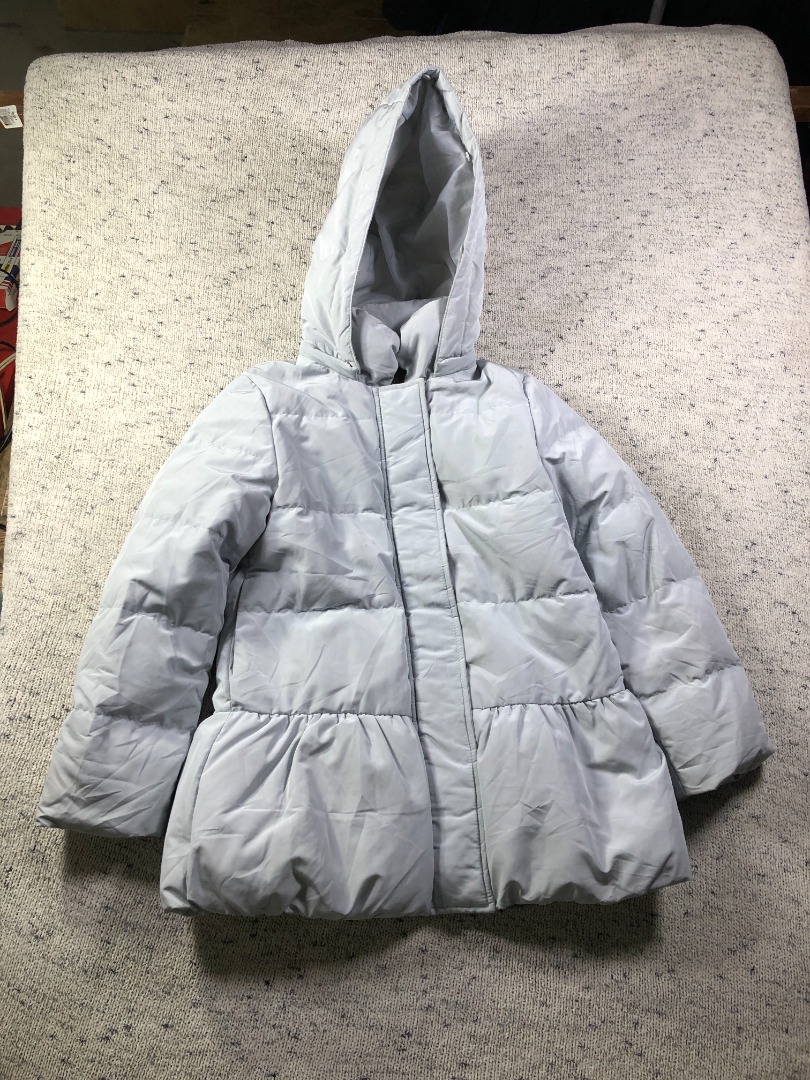 GU Uniqlo HEAT PADDED Long Coat Size 130, Babies & Kids, Babies & Kids ...