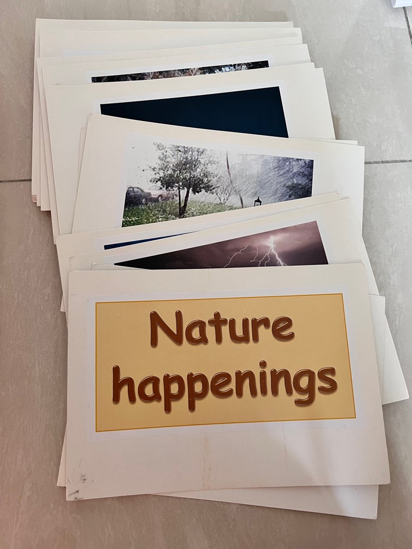 Hand-made Flashcards, Hobbies & Toys, Books & Magazines, Children's ...