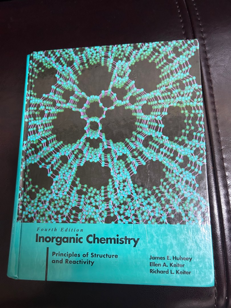 Harper Collins Inorganic Chemistry: Principles of Structure and ...