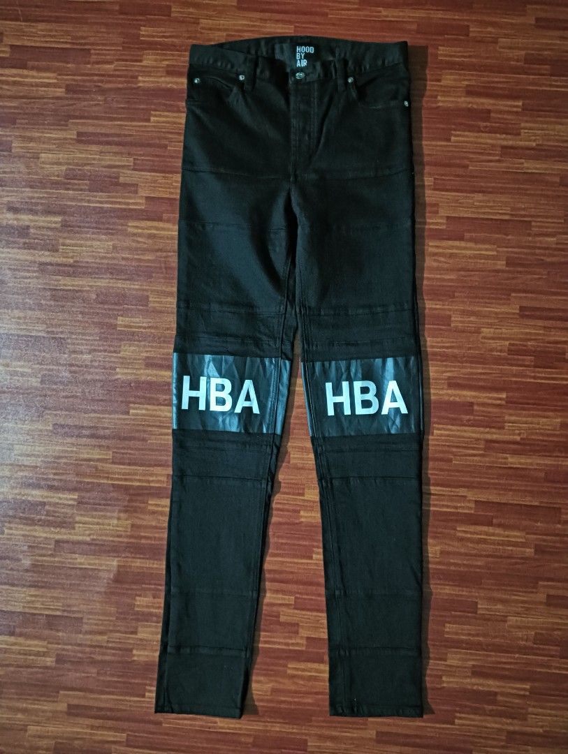HBA HOOD BY AIR JEANS, Men's Fashion, Bottoms, Jeans on Carousell