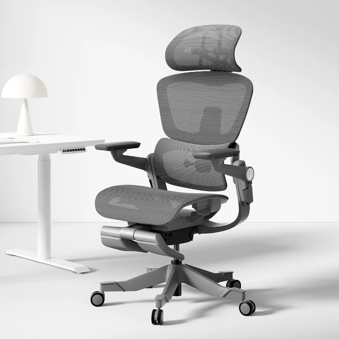 Hinomi H1 Pro V2 Ergonomic Office Chair with Footrest - Priced for a quick deal, Furniture ...