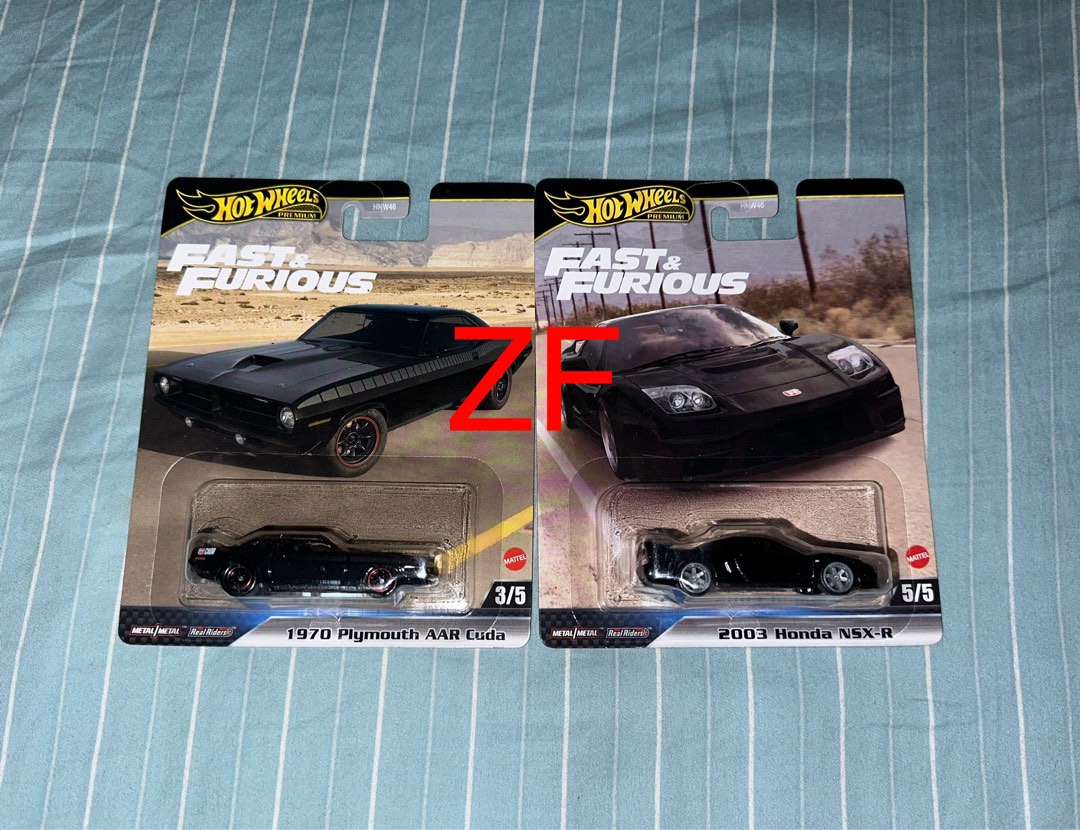 Hot Wheels Acura NSX & Plymouth Cuda FnF, Hobbies & Toys, Toys & Games ...