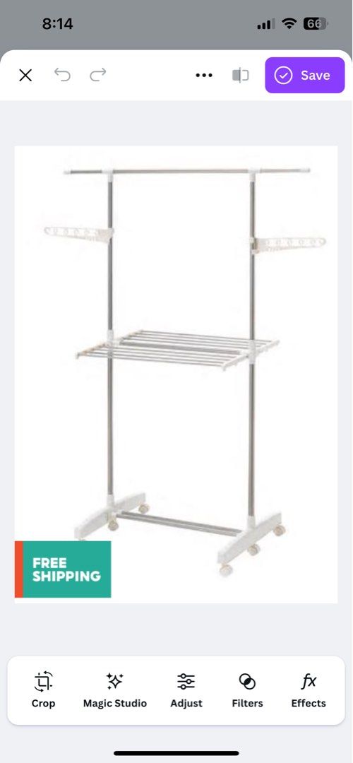 IKEA Clothes drying rack, Furniture & Home Living, Cleaning & Homecare ...
