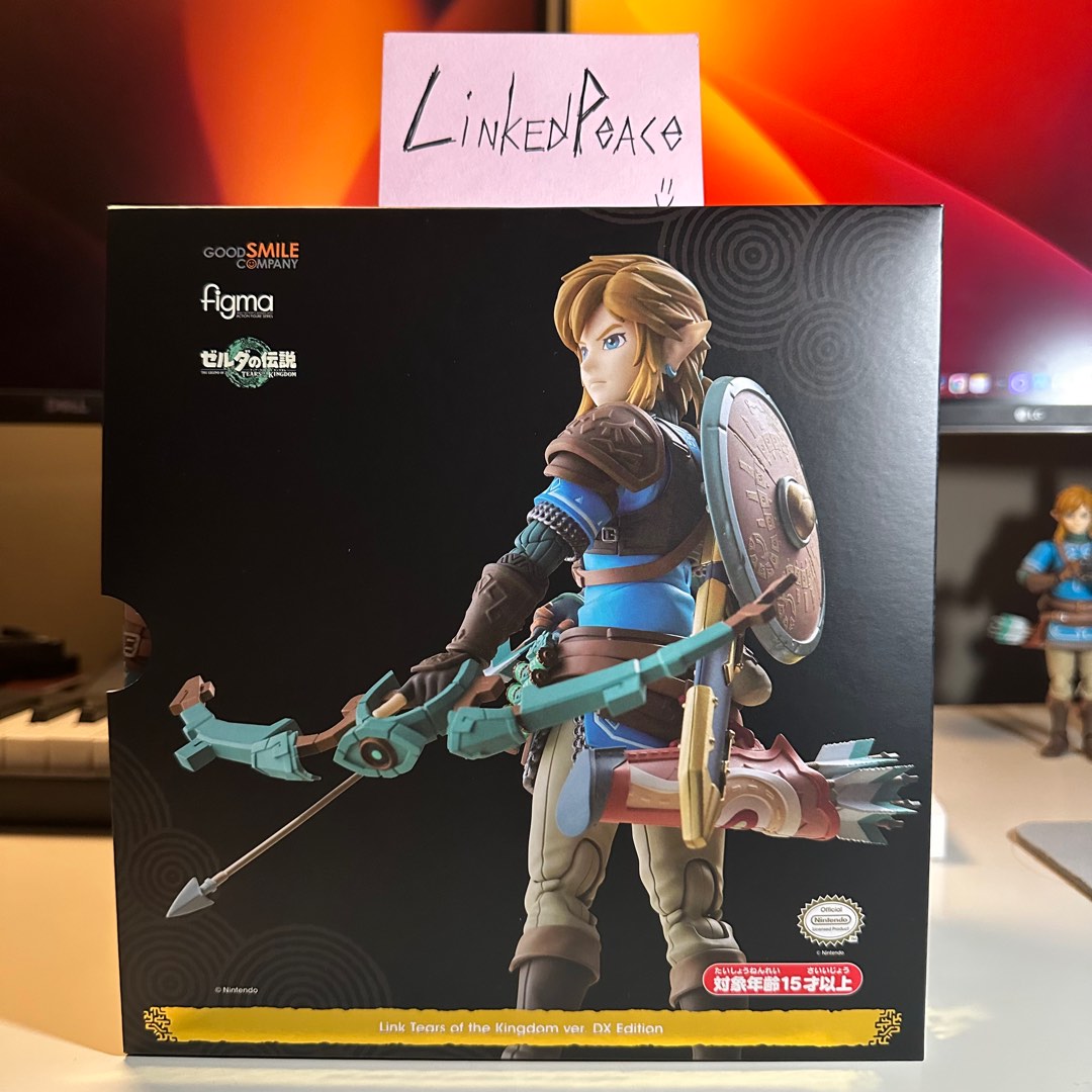 figma Link Tears of the Kingdom The Legend of Zelda DX Edition, Hobbies ...