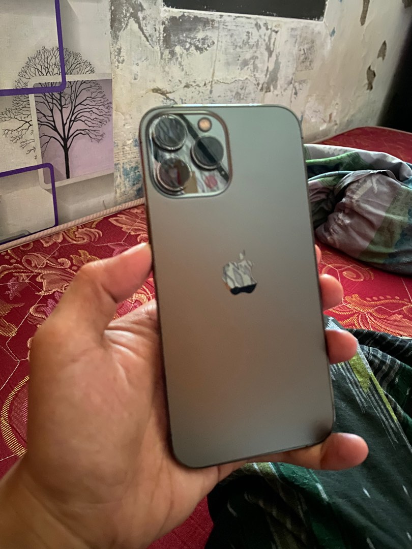 Iphone 13 pro max 128gb iBox digimap fullset original no minus, Telepon ...