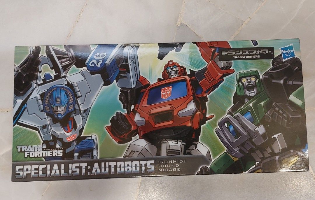 Ironhide Hound Mirage Deluxe Class Transformers Generations Autobots Specialists, Hobbies & Toys ...