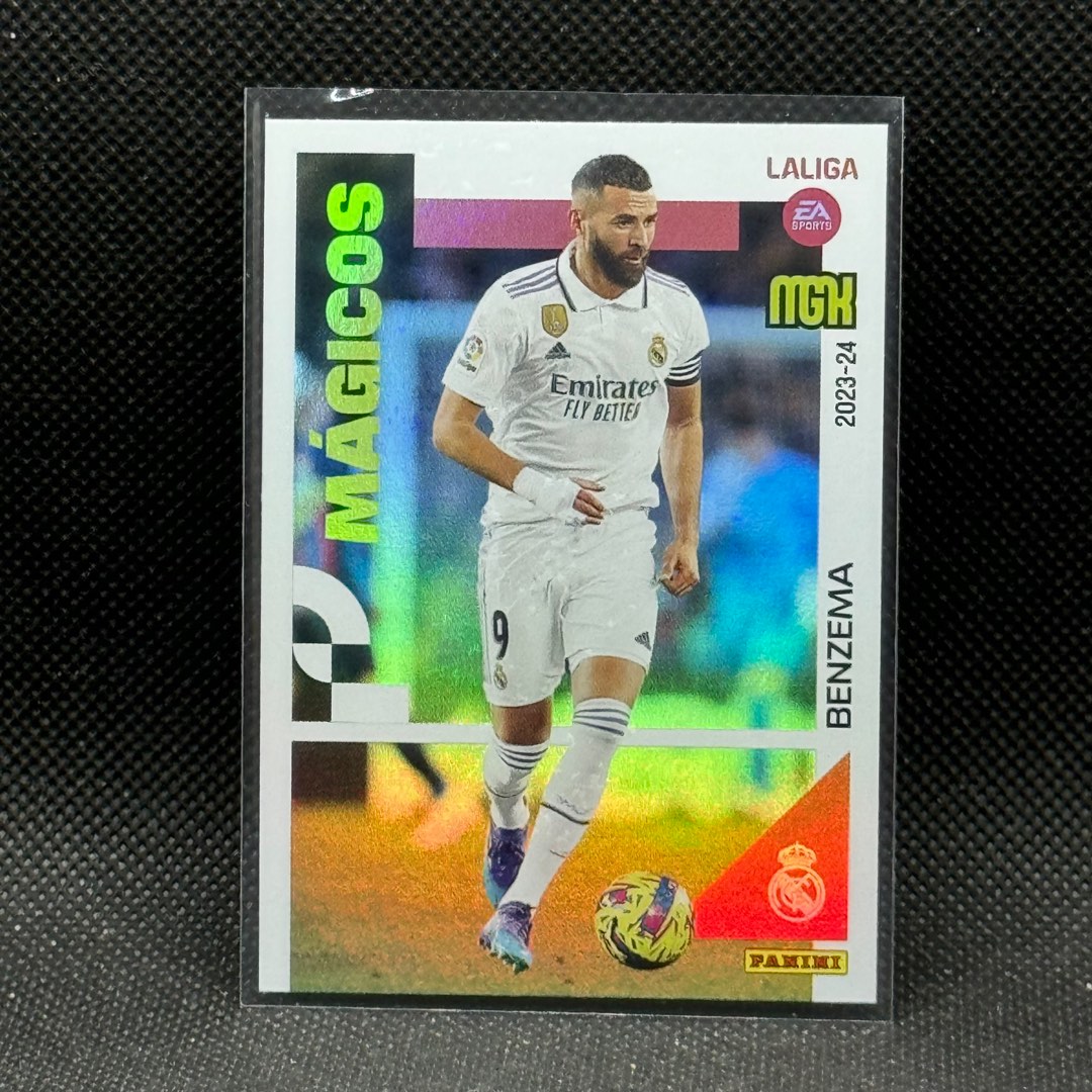 Karim Benzema - 2023-24 Panini Megacracks Soccer - Magicos Spain Real ...