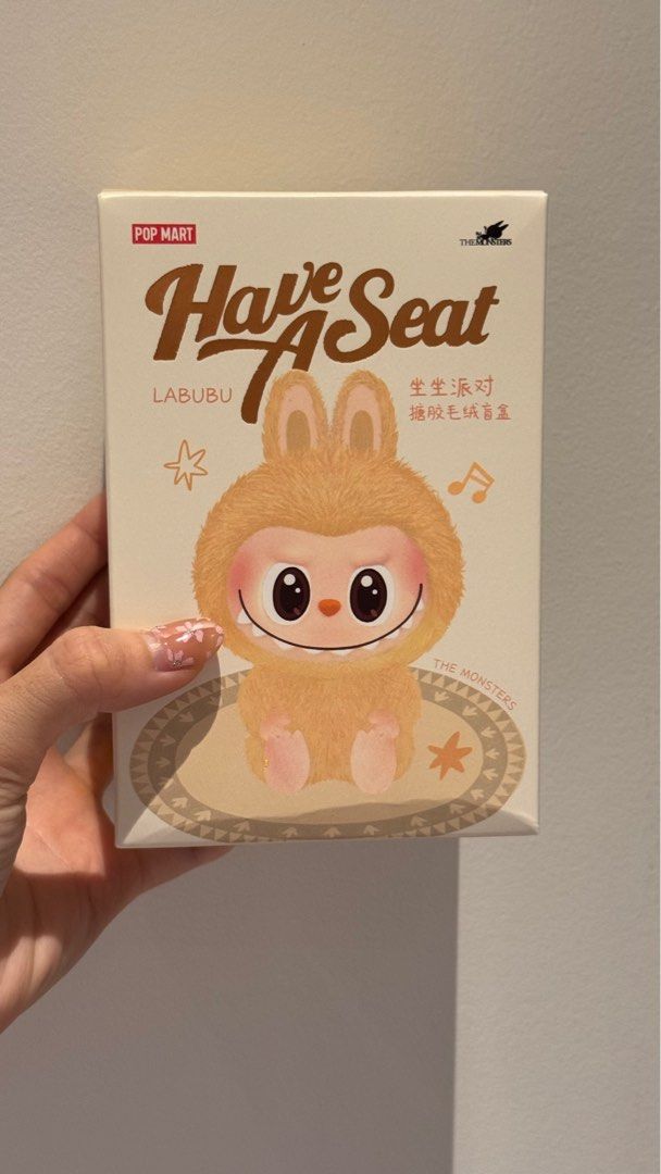 LABUBU HAVE A SEAT BABA, Hobbies & Toys, Toys & Games on Carousell