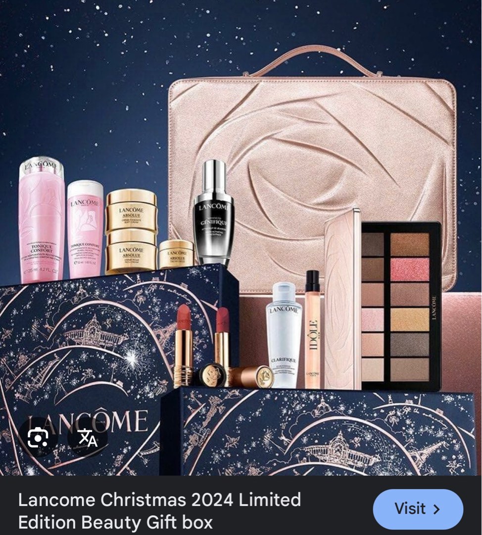 Lancome 2024 Christmas Beauty Box Items, Beauty & Personal Care, Face, Face Care Products on ...