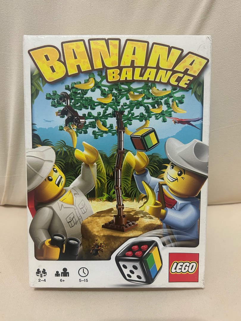 Lego banana balance board game, Hobbies & Toys, Toys & Games on Carousell