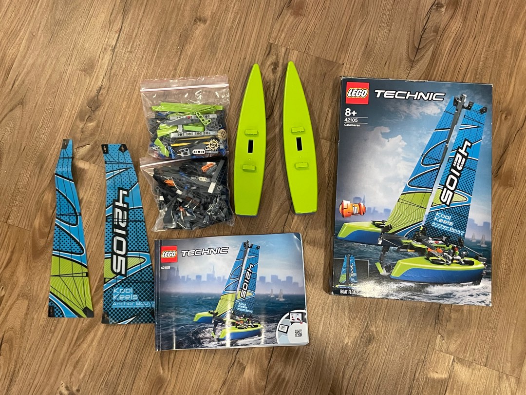 Lego Technic 42105 Catamaran, Hobbies & Toys, Toys & Games on Carousell