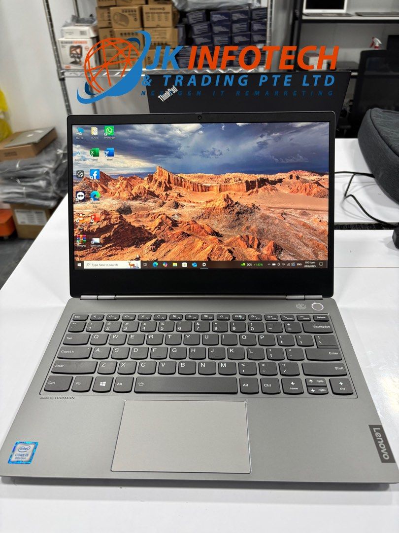 Less than 1kg Lenovo ThinkBook 13sIWL - 8th Gen 8GB/256GB SSD (Premium ...